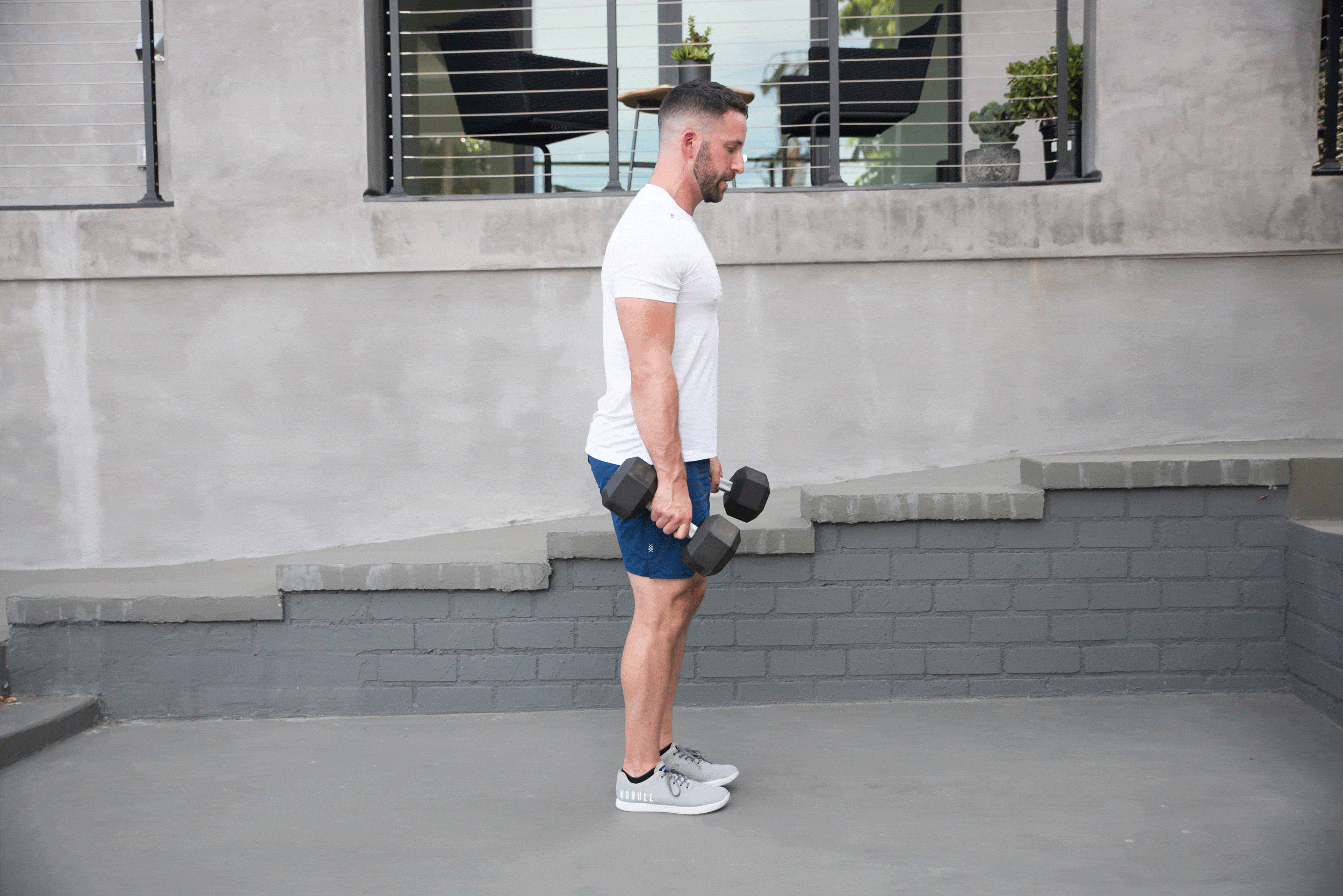 A Full Body Dumbbell Workout That You Can Do Anywhere - Bobby Berk