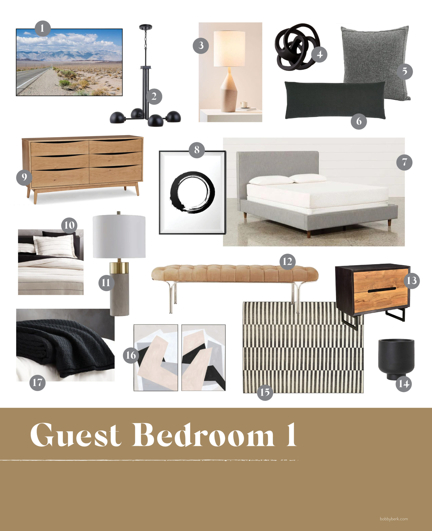 Neutral & Natural: Guest Bedrooms (And Everything You Need To Get The ...