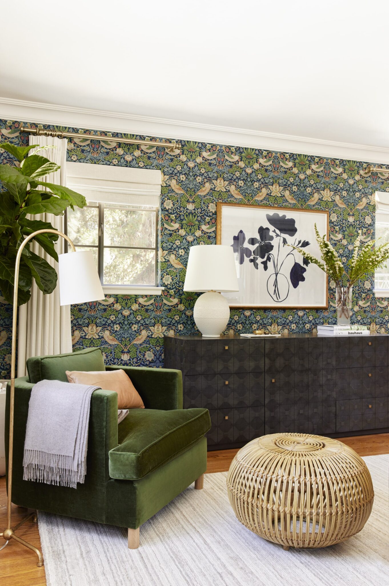 Bobby's Eclectic Traditional Design: The Primary Bedroom & Bathroom ...