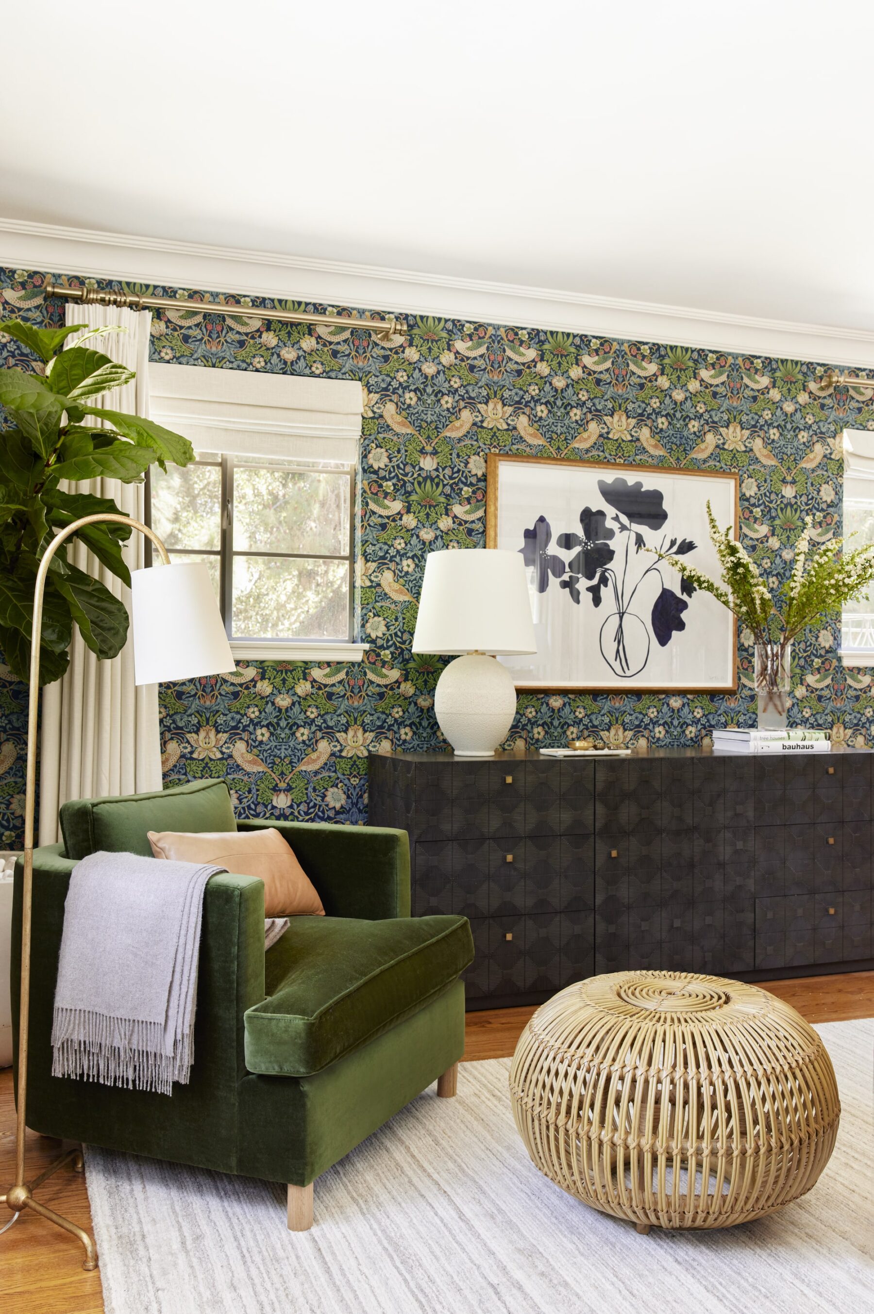 Bobby's Eclectic Traditional Design: The Primary Bedroom & Bathroom ...