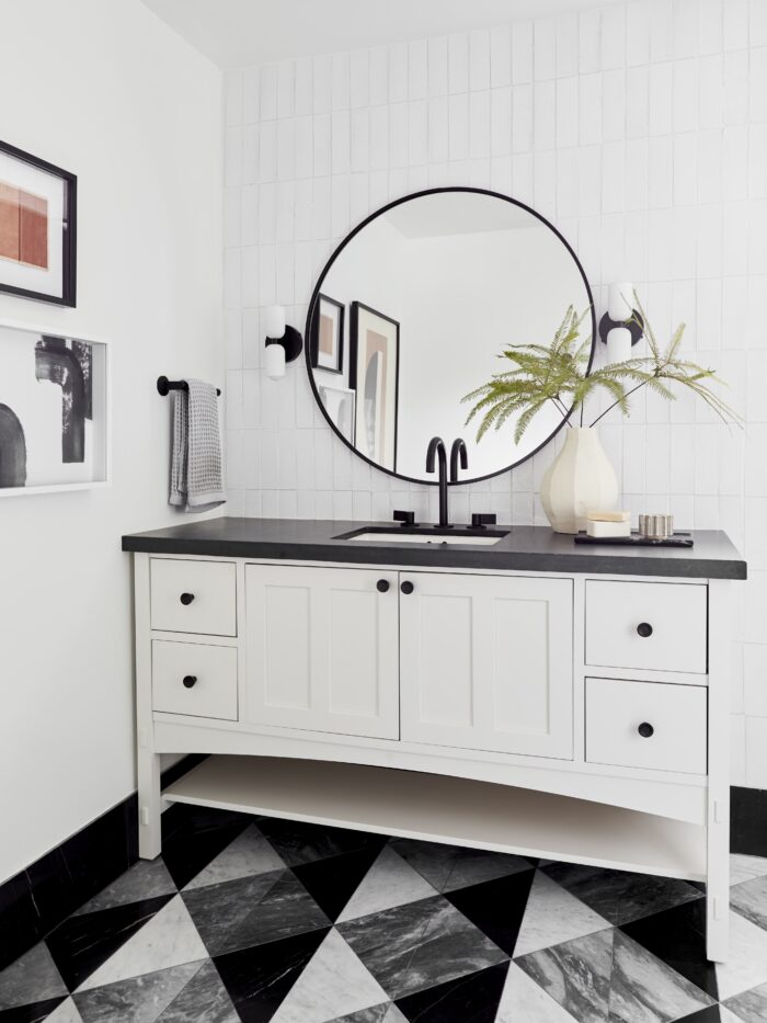 Bobby Berk Headquarters: Primary & Guest Bathroom - Bobby Berk