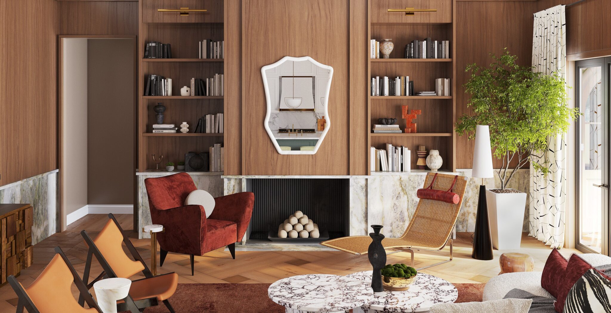 Our Design For The Living By Design Virtual Showhouse - Bobby Berk