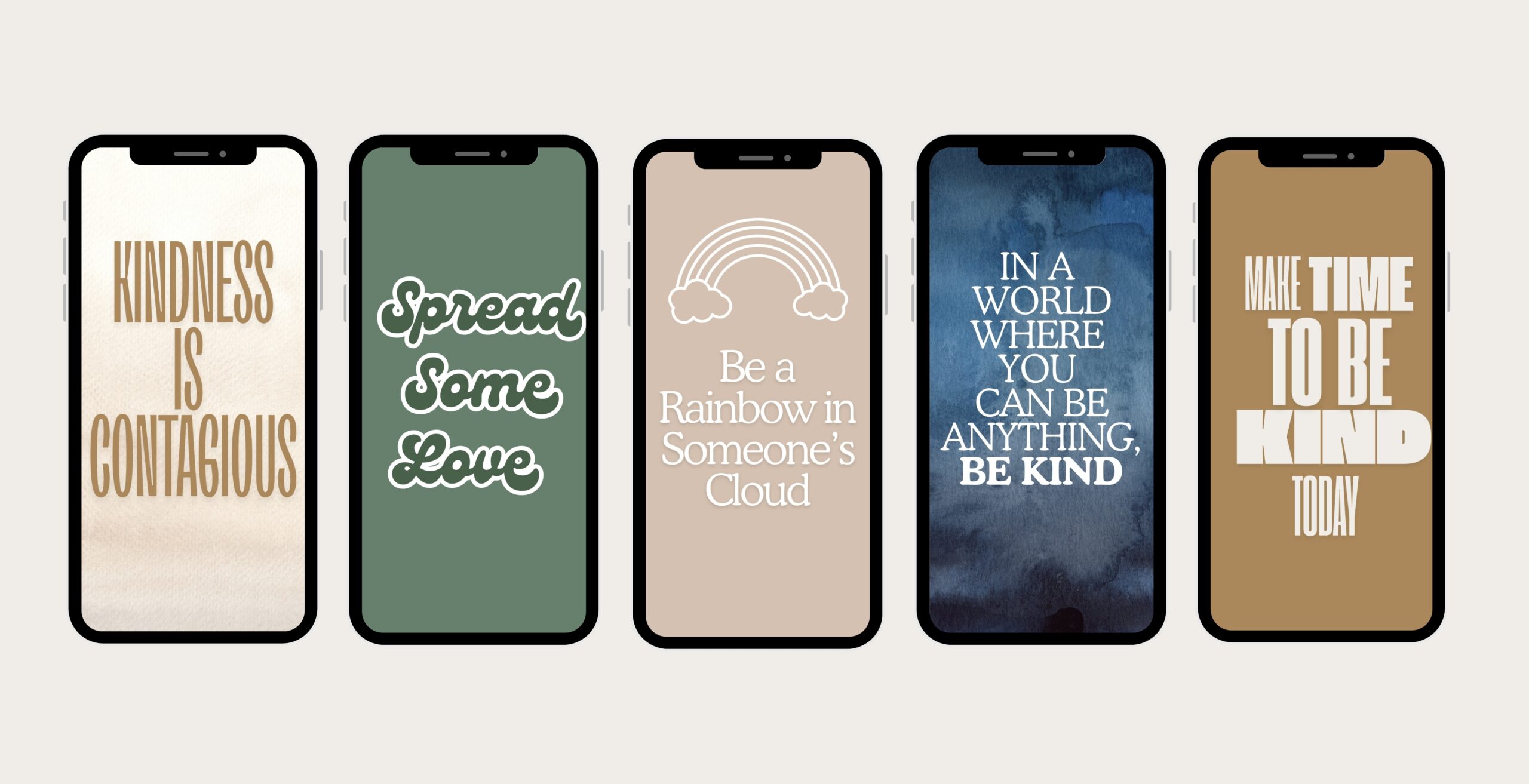 Celebrate World Kindness Day With These Uplifting Phone Wallpapers ...