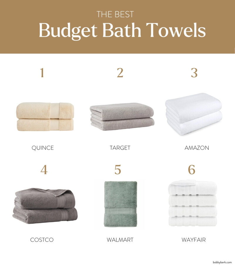 Best Towels on a Budget for 2026 | 15 Affordable Picks - Bobby Berk